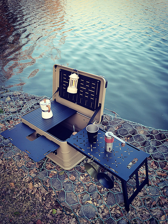 Portable Aluminum Camping Kitchen Box - KASSICO