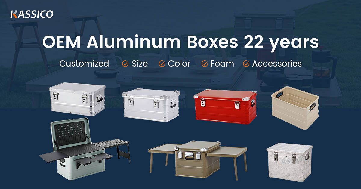 Custom Aluminum Boxes, Transport Box Customized - Kassico